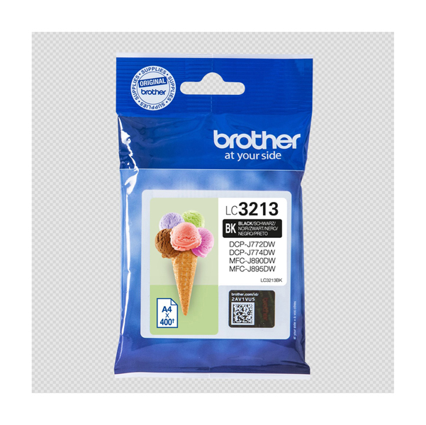 Brother - Cartuccia - Nero - LC3213BK - 400 pag - Tecnoffice