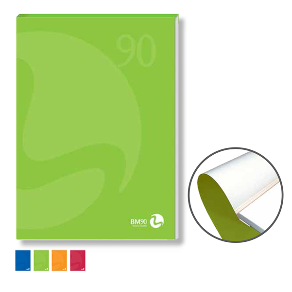Blocco notes BM90 - A4 - collato lato corto - bianco - 80fg - 90gr ... Blocco notes BM90 - A4 - collato lato corto - bianco - 80fg - 90gr ...
