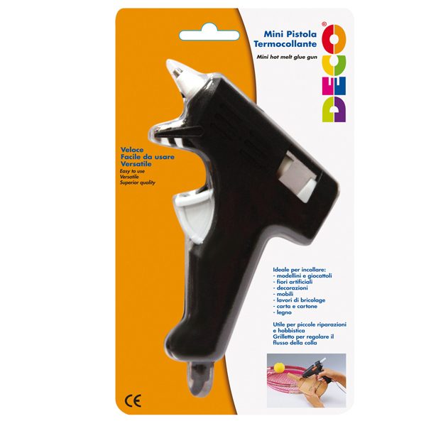 Pistola mini - per colla a caldo - ø8mm - 20w - DECO - Tecnoffice